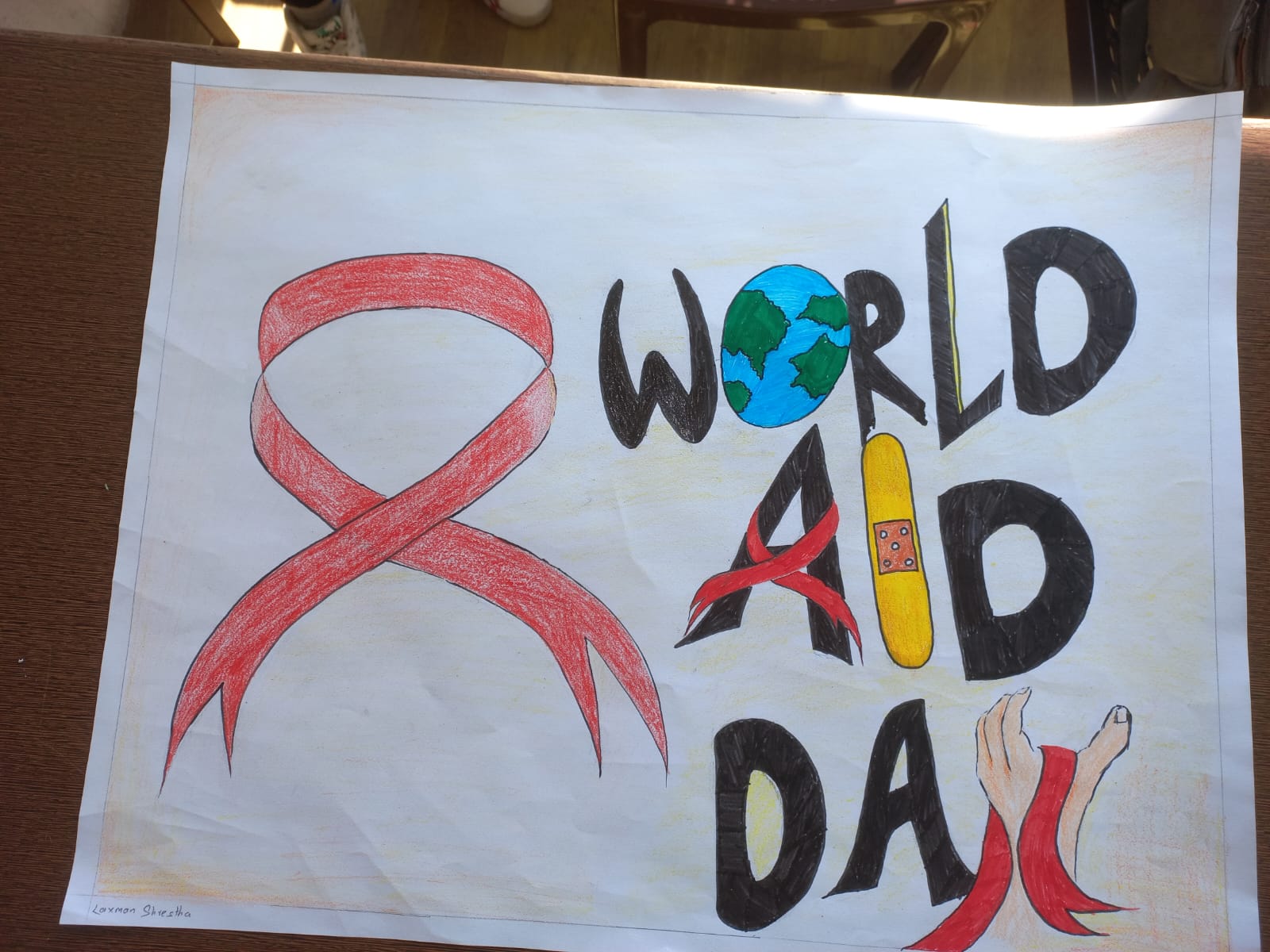Hiv Aids Posters Awareness Drawing